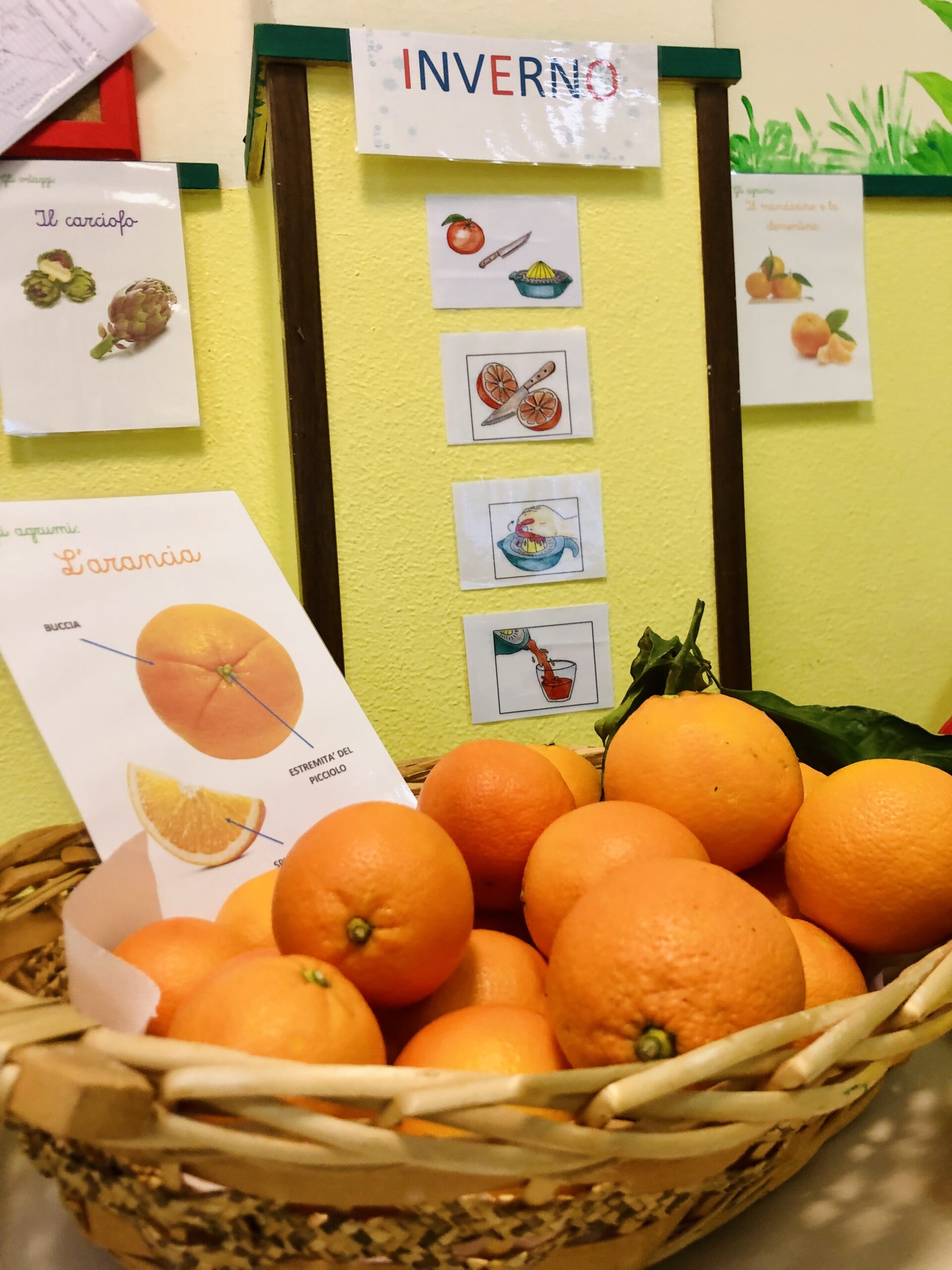 LA SPREMUTA D'ARANCIA ALLA SCUOLA DELL'INFANZIA - Scuola Infanzia e ...